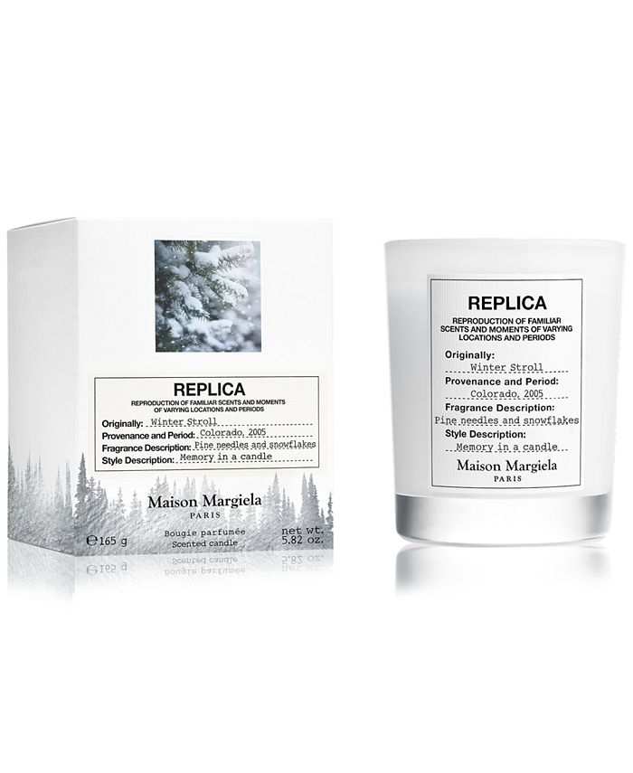 Maison Margiela REPLICA Winter Stroll Scented Candle, 5.82 oz. - Macy's