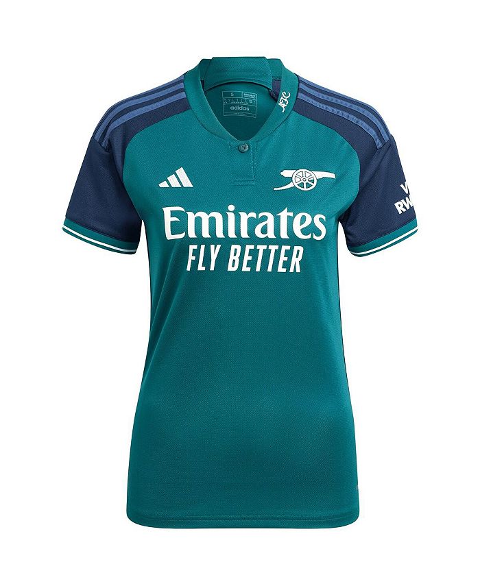 adidas Women's Green Arsenal 2023/24 Third Replica Jersey - Macy's