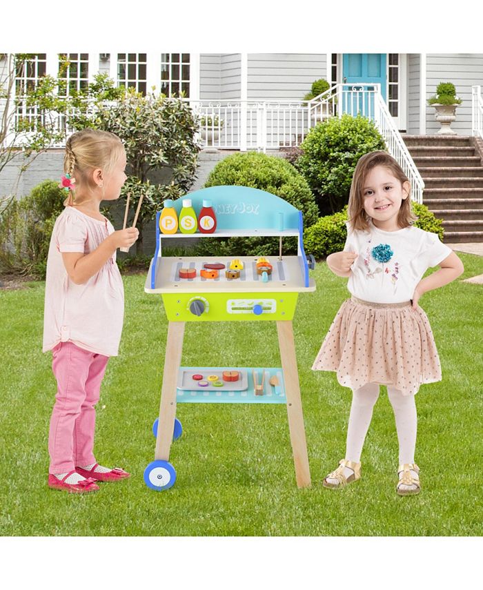 Slickblue Kid's Pretend Barbecue Grill Play Set - Macy's