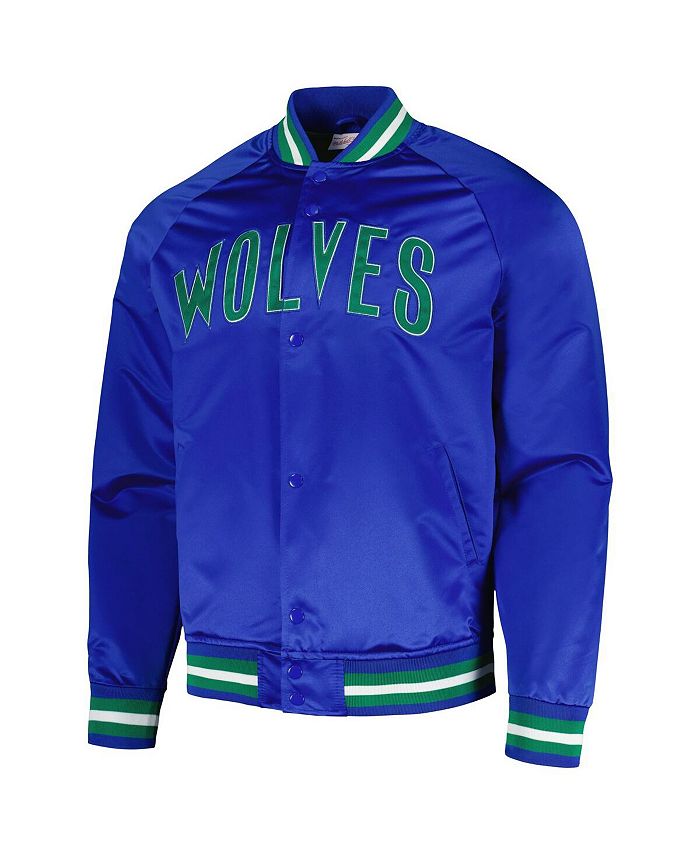 Mitchell & Ness Men's Blue Minnesota Timberwolves Hardwood Classics ...