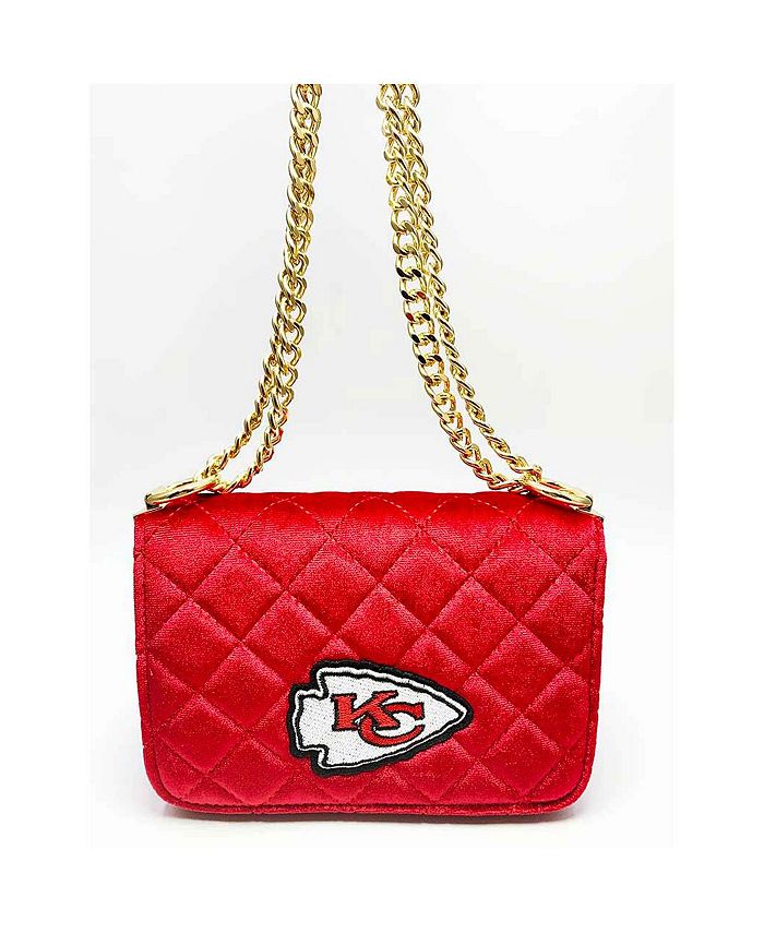 Cuce Women's Kansas City Chiefs Velvet Crossbody Purse - Macy's