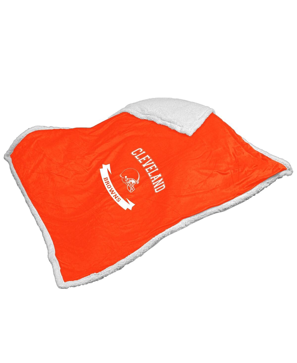 Click here for Cleveland Browns 50 x 60 Sherpa Blanket - Orange prices