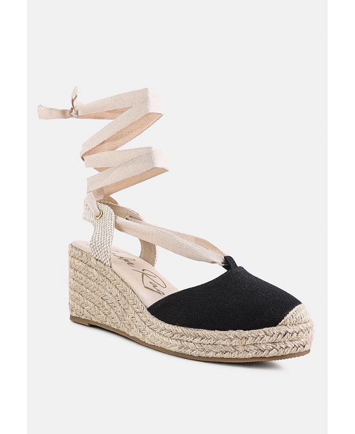 London Rag Little mary strappy wedge heel sandals - Macy's