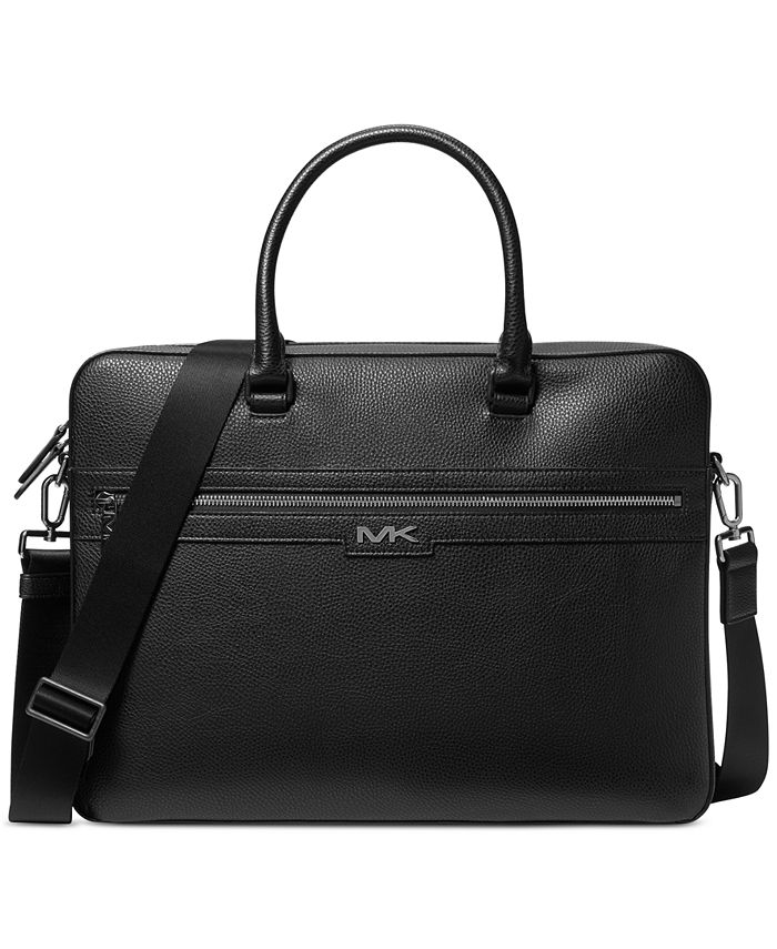 Michael Kors Men's Explorer MK Briefcase - Macy's
