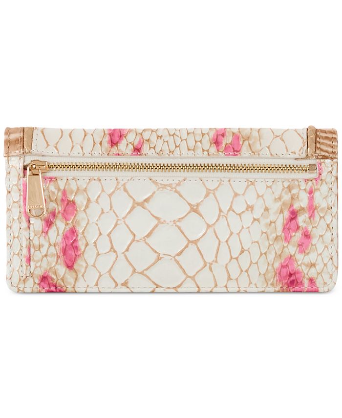 Brahmin Ady Valentia Embossed Leather Wallet - Macy's