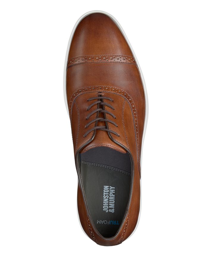 Johnston & Murphy Men's Brody Cap Toe Shoes - Macy's
