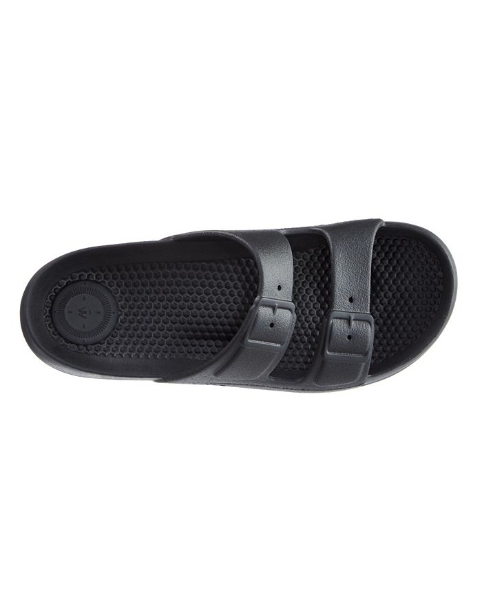 Totes Little and Big Kids Ara Molded Double Buckle Slide Sandals - Macy's