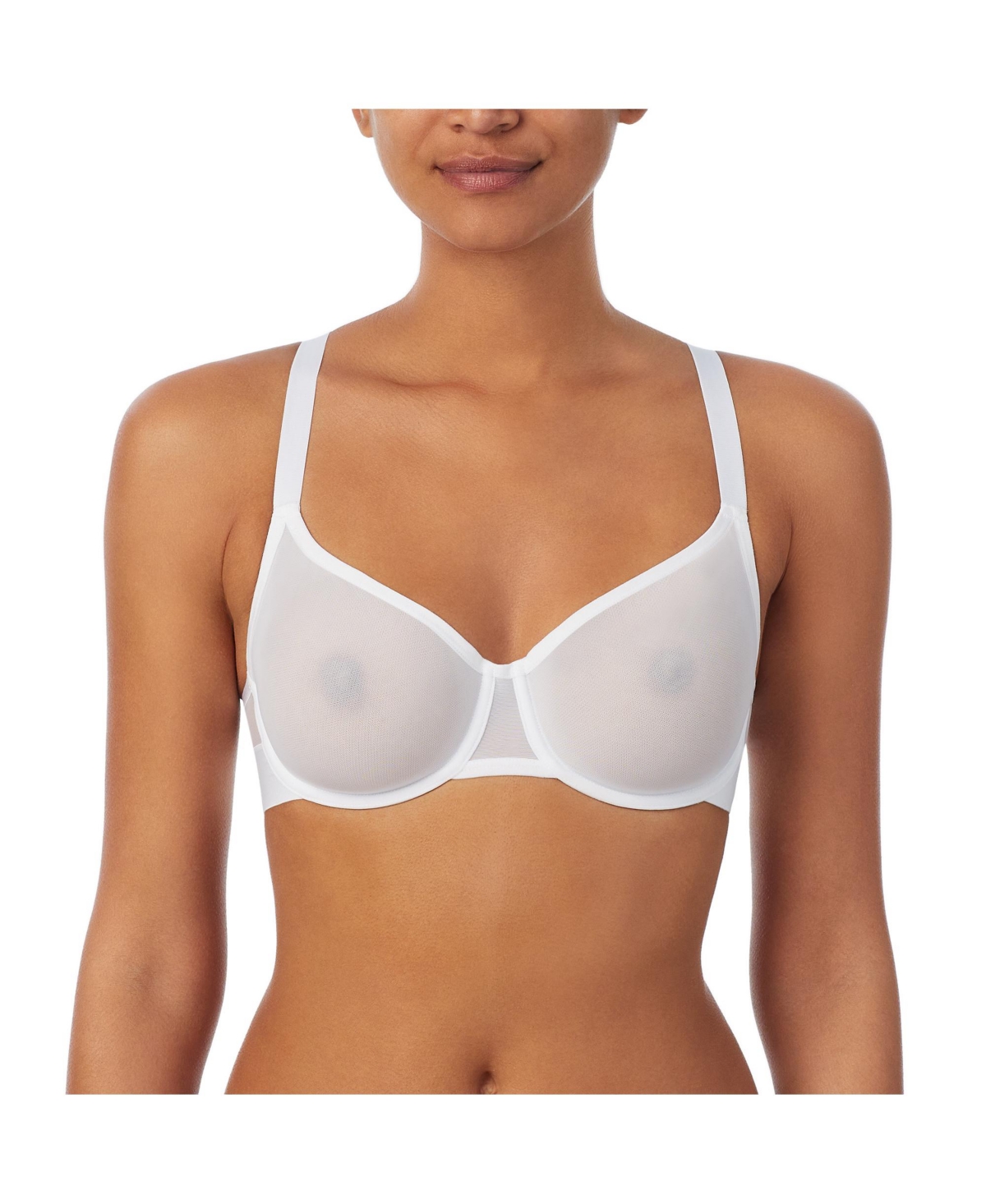 Click here for Dkny Womens Sheers Unlined Demi Bra  DK4085 - Whit... prices