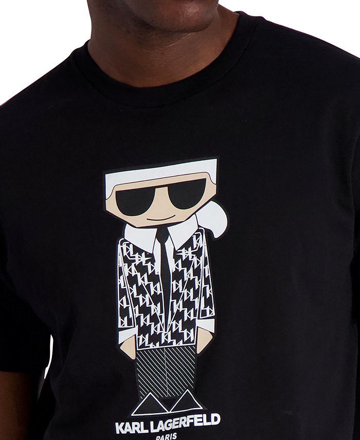 KARL LAGERFELD PARIS Men's Flat-Head Karl Graphic T-Shirt - Macy's