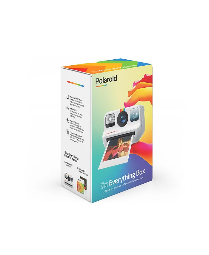 Polaroid GO Instant Camera Everything Box Bundle with Go Film and ...