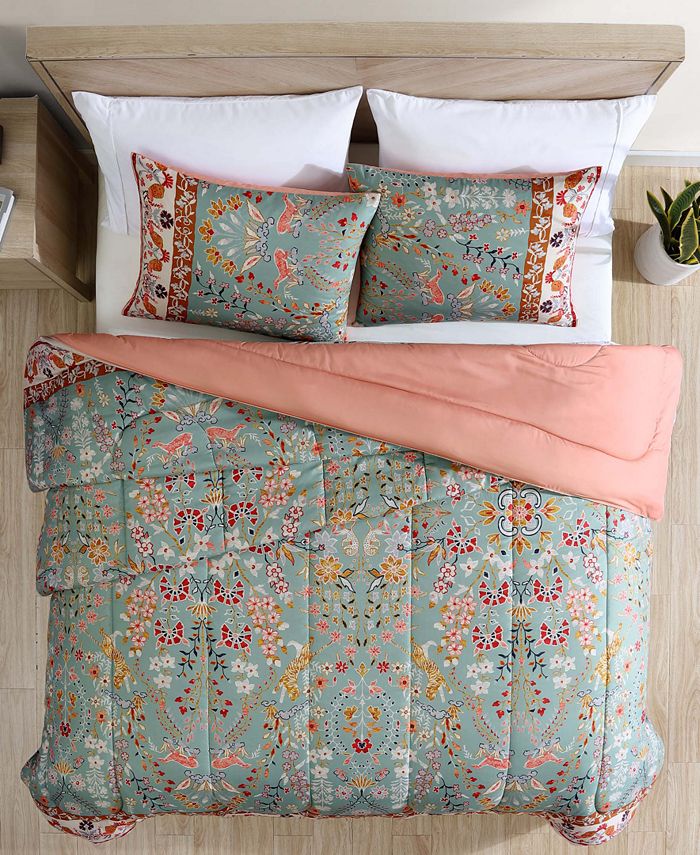 Hallmart Collectibles Vilano 3-Pc. Comforter Sets - Macy's