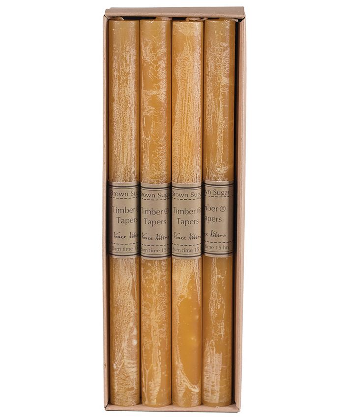 Vance Kitira 12" Timber Tapers, Set of 12 - Macy's