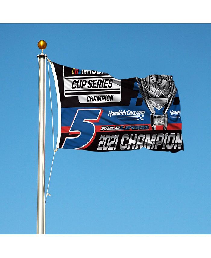 Wincraft Kyle Larson 2021 NASCAR Cup Series Champion 3'' x 5'' On-Track ...