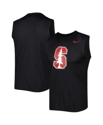 Men's Nike Black Stanford Cardinal Performance Legend Tank Top - Macy's