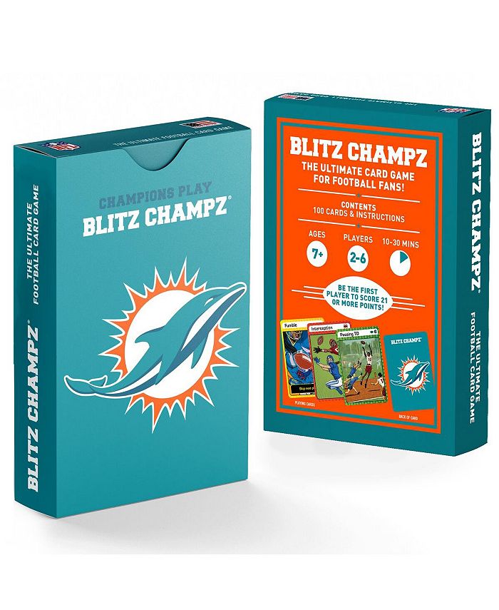 Blitz Champz Miami Dolphins NFL Football Card Game - Macy's