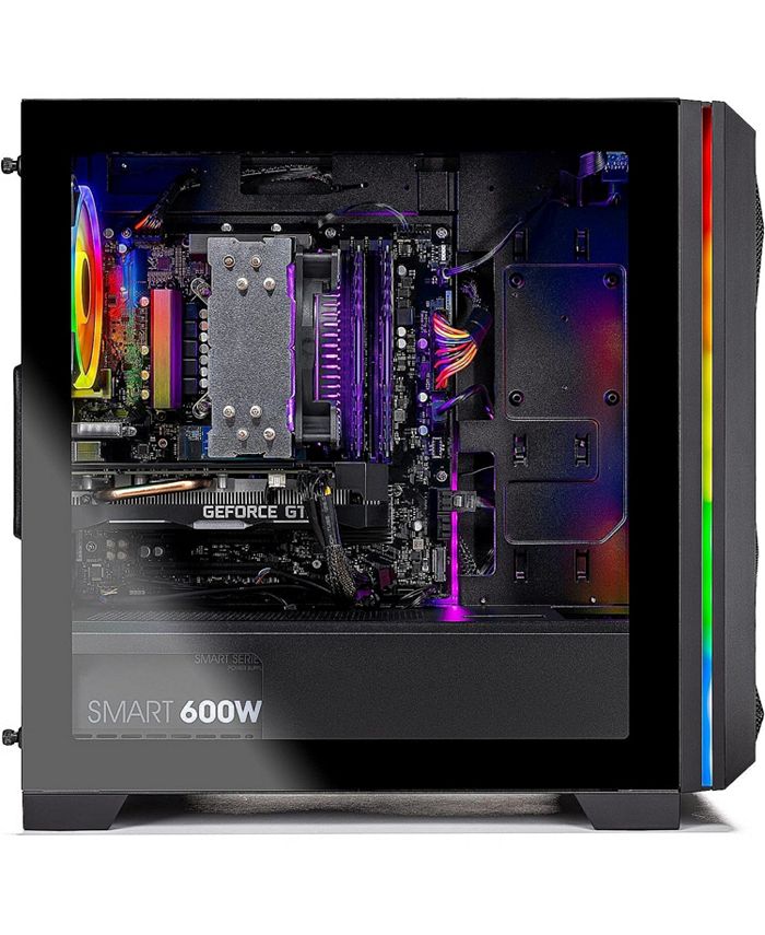 Skytech Gaming Skytech Chronos Mini Gaming PC Desktop, Intel i3 10105F ...