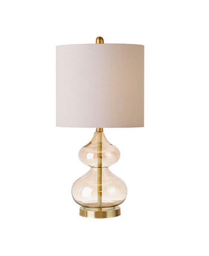 Home Outfitters Gold Table Lamp Set of 2, Great for Bedroom, Living ...