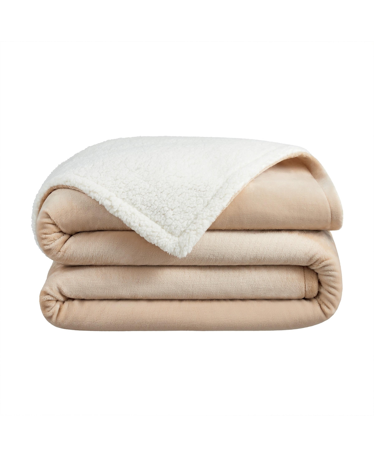 Click here for Host & Home Plush Sherpa Throw  Versatile 2-Sided... prices