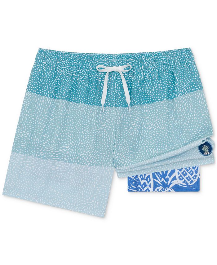 Chubbies Men's The Whale Sharks Quick-Dry 5-1/2" Swim Trunks with Boxer ...