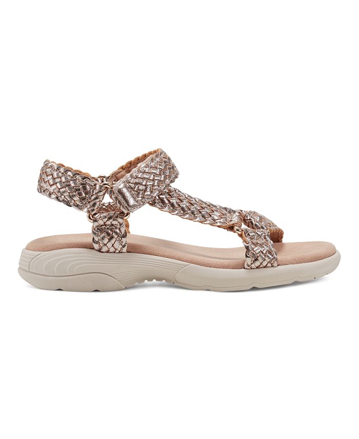 Easy Spirit Women's Taytum Round Toe Strappy Casual Sandals - Macy's