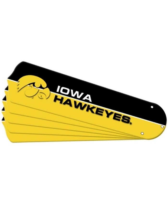 Ceiling Fan Designers New NCAA IOWA HAWKEYES 52 in. Ceiling Fan Blade ...