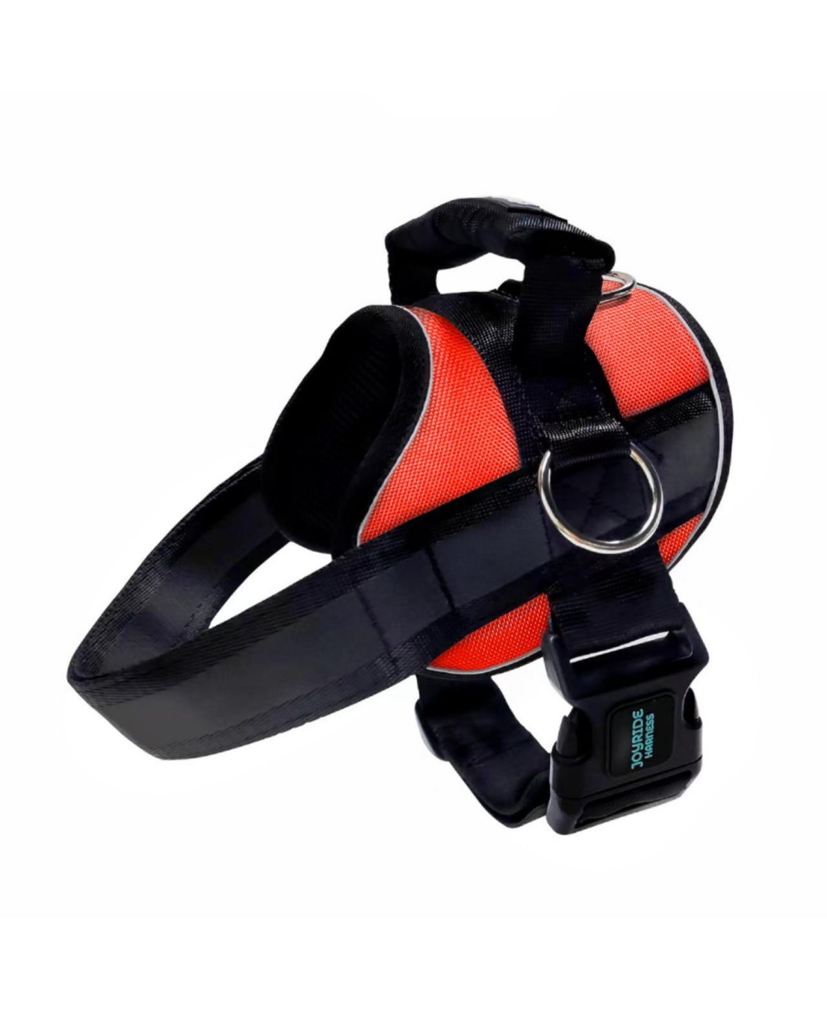 Joyride Harness No Pull Easy On Off Dog Harness. Rose red Smart Closet