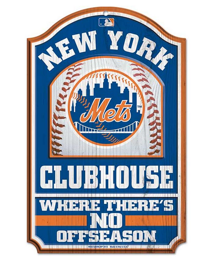 Wincraft New York Mets Wood Sign - Macy's
