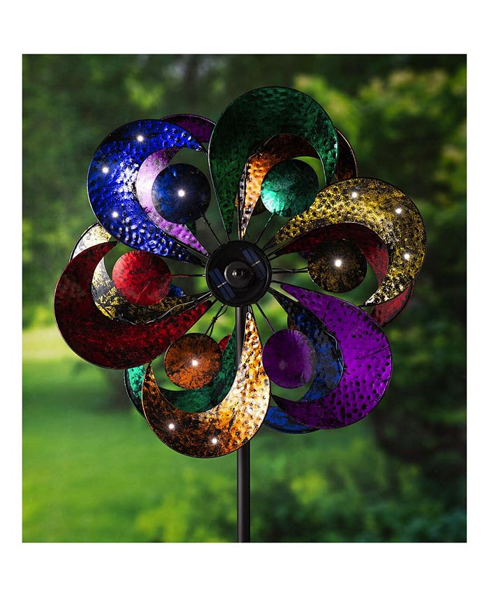 Evergreen 4 TIER SOLAR SPINNER - Macy's