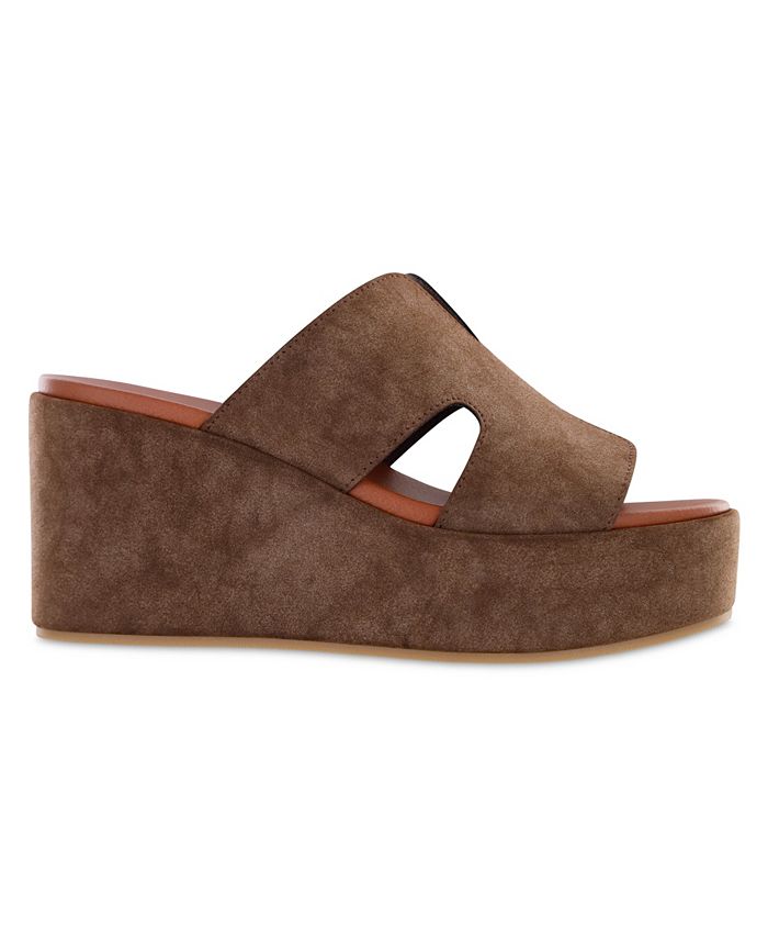 MIA Women's Reta Platform Wedge Sandals - Macy's