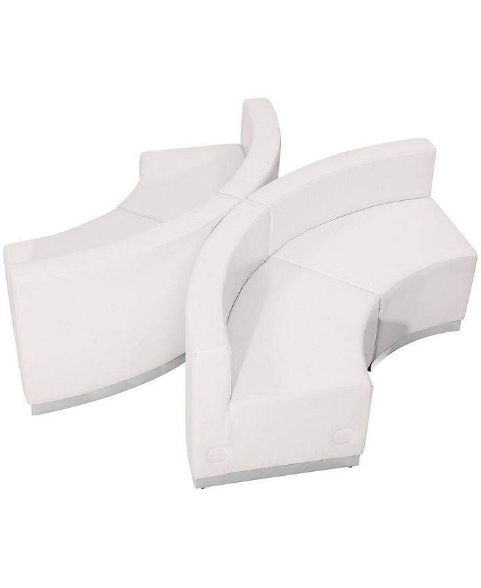 EMMA+OLIVER Modular Reception Seating Configuration, 4 Pieces - Macy's