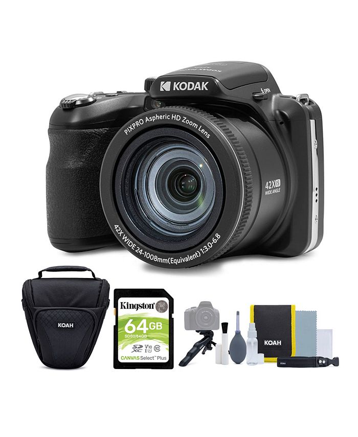 Kodak PIXPRO AZ425 Astro 20MP Camera 42X Zoom (Black) with Accessory ...