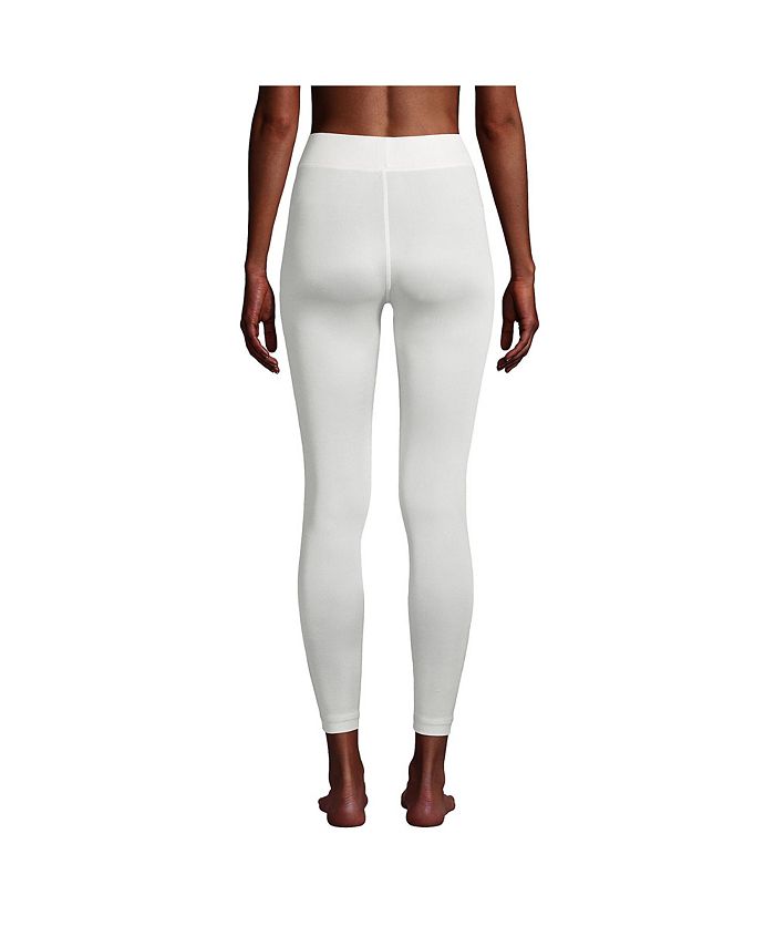 Lands' End Women's Silk Interlock Long Underwear Leggings Pants - Macy's
