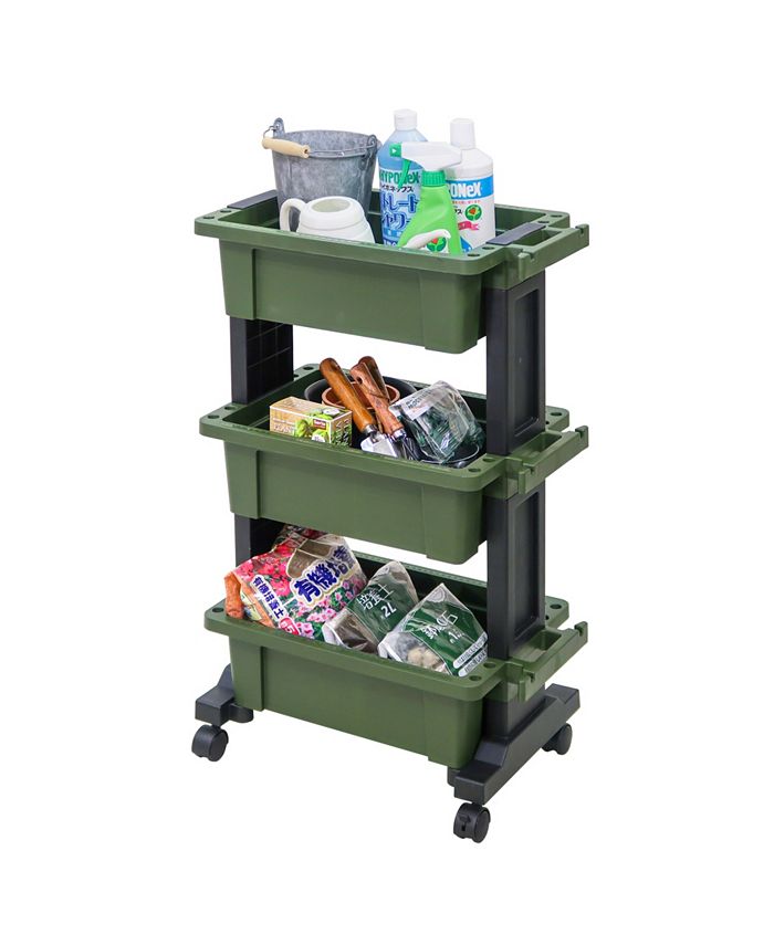 JEJ Astage Heavy-Duty Tool Trolley with Container Top - Macy's