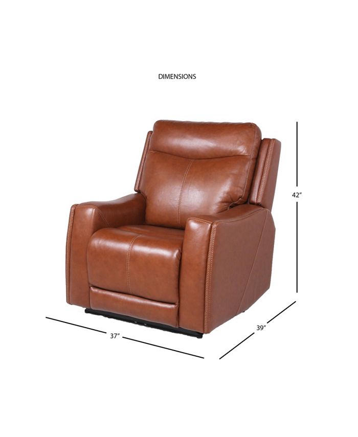 Steve Silver Natalia 37" Power Recliner - Macy's