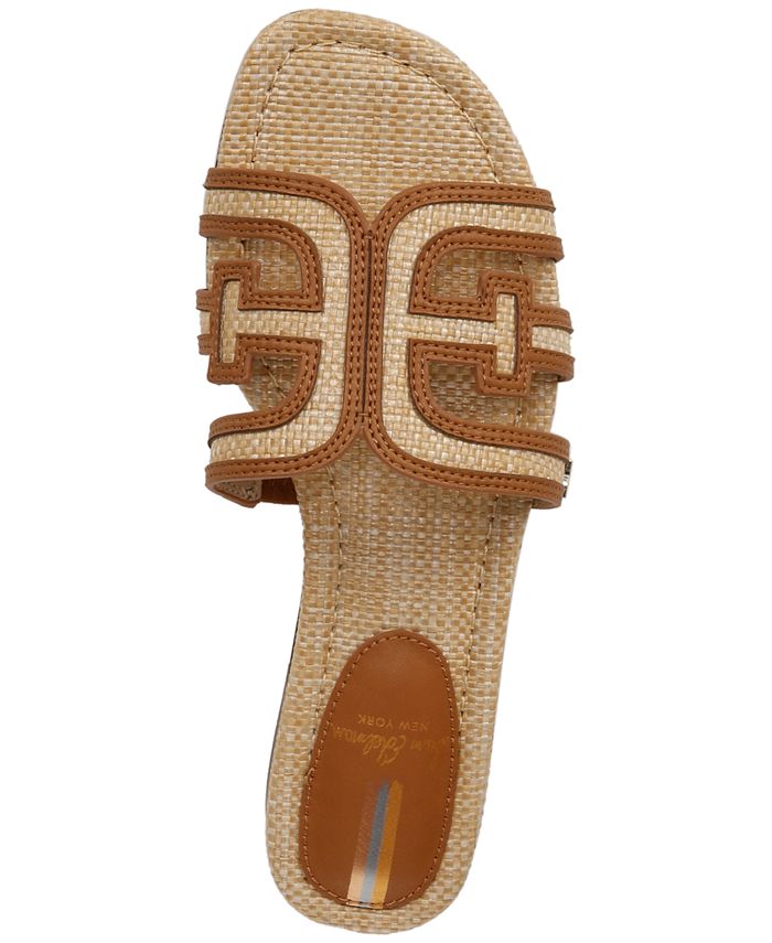 Sam Edelman Women's Bay Multi Slip-On Sandals - Macy's