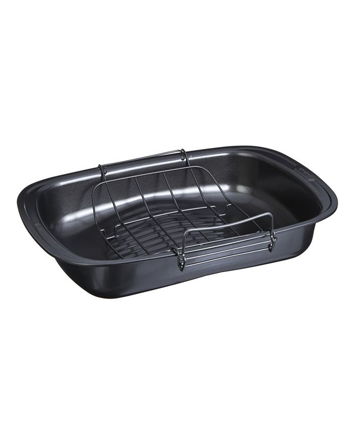 Good Cook Everyday Nonstick Quick-Baste Roasting Pan with Locking Rack ...