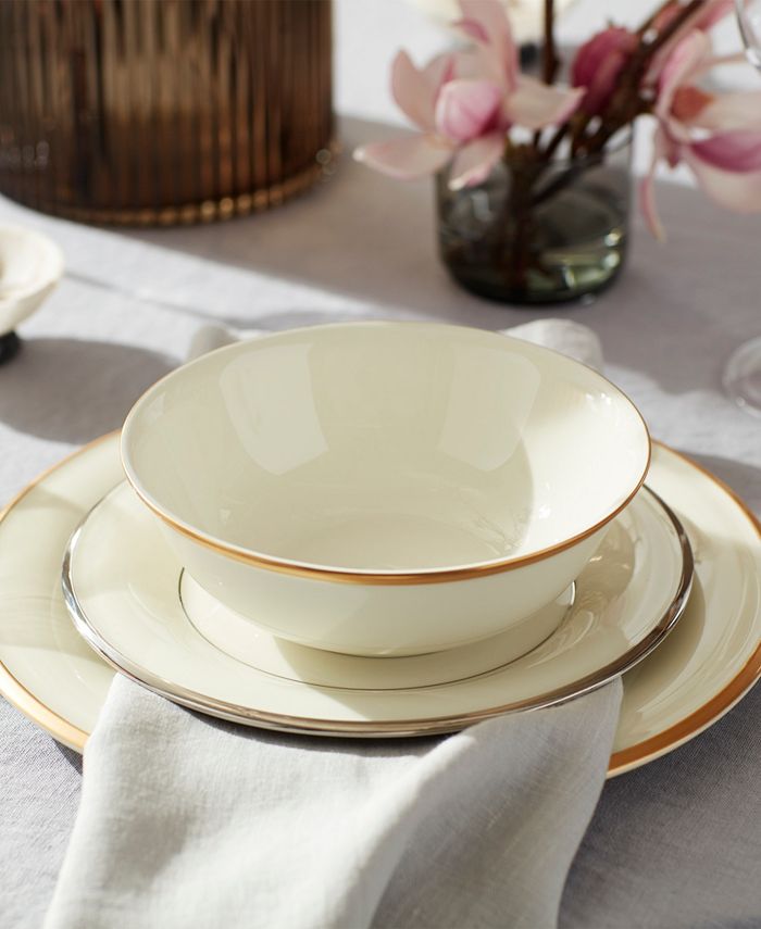 Lenox Eternal 12-Piece Dinnerware Set, Service for 4 - Macy's