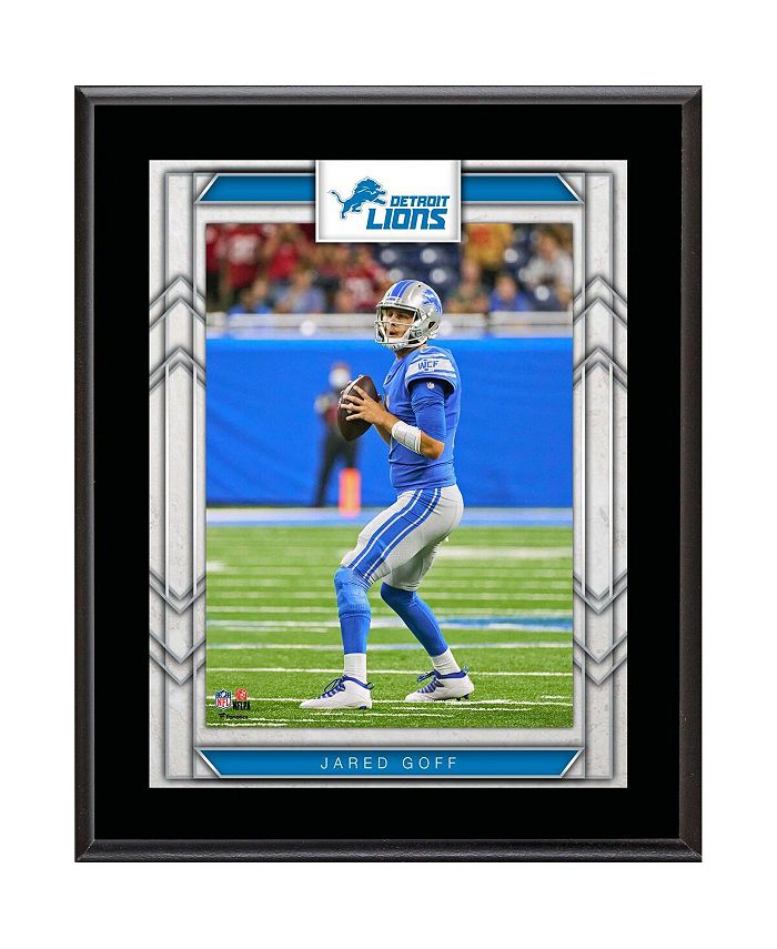 Fanatics Authentic Jared Goff Detroit Lions 10.5" x 13" Sublimated ...