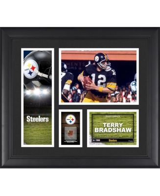 Terry Bradshaw Pittsburgh Steelers Framed 15'' x 17'' Player Collage ...