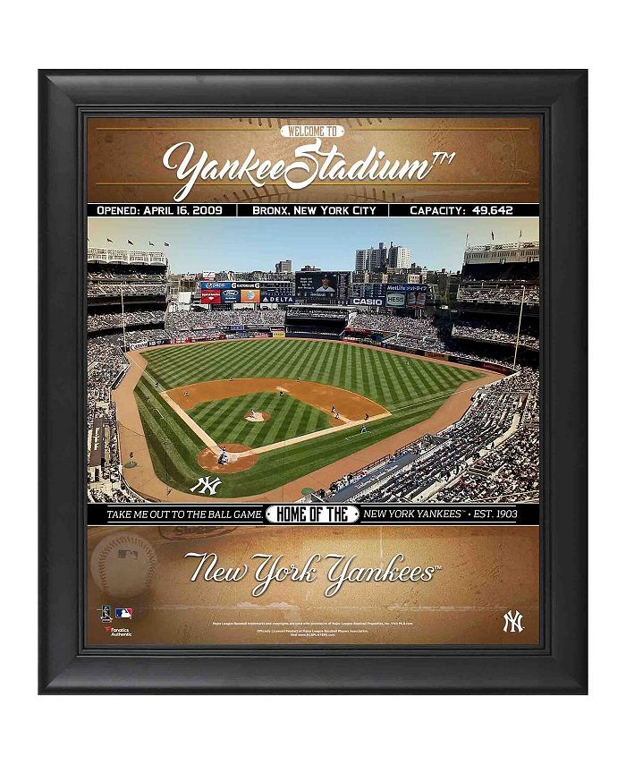 Fanatics Authentic New York Yankees Framed 15" x 17" Welcome to the ...