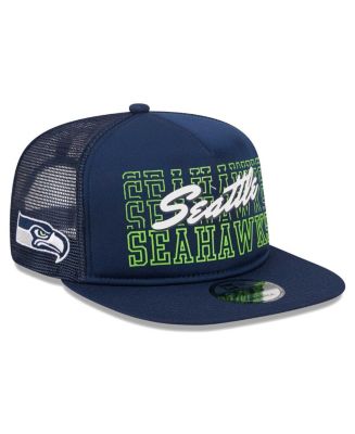 Men's New Era College Navy Seattle Seahawks Instant Replay 9FIFTY ...