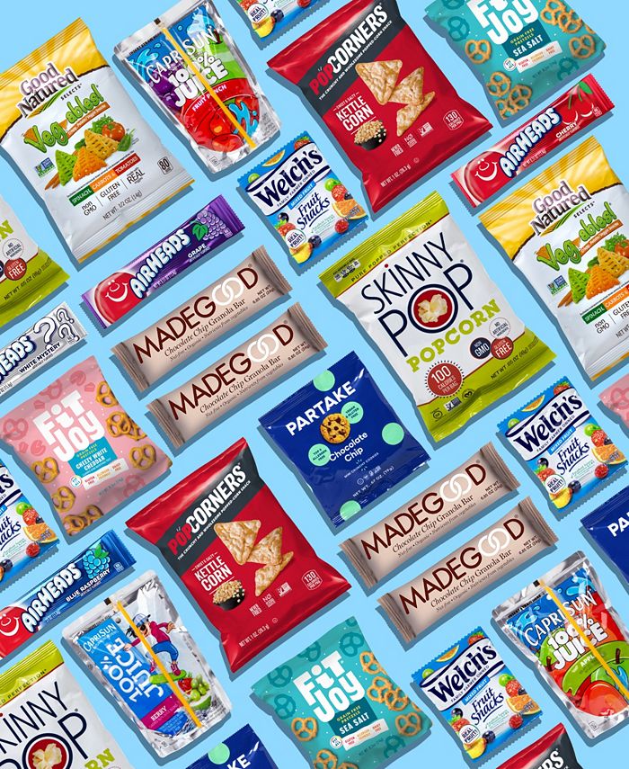SnackBoxPros Allergen Friendly Snack Box, 38 Pieces - Macy's