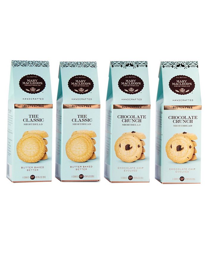 Mary Macleod's Shortbread Classic and Chocolate Crunch Gluten Free ...