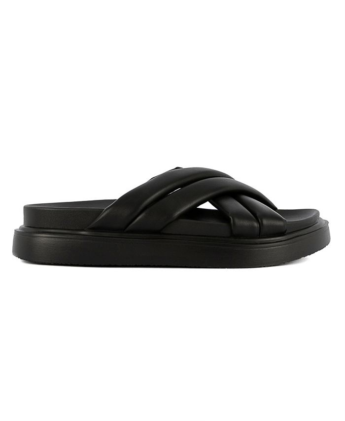 Sugar Women's Fabio Crisscross Slip-On Slide Sandals - Macy's