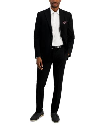 Men's Slim-Fit Solid Suit