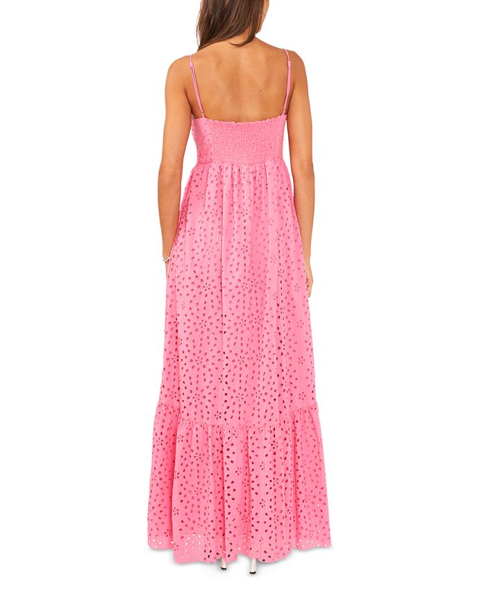 1.STATE Women's Eyelet Embroidered Cotton Maxi Dress - Macy's