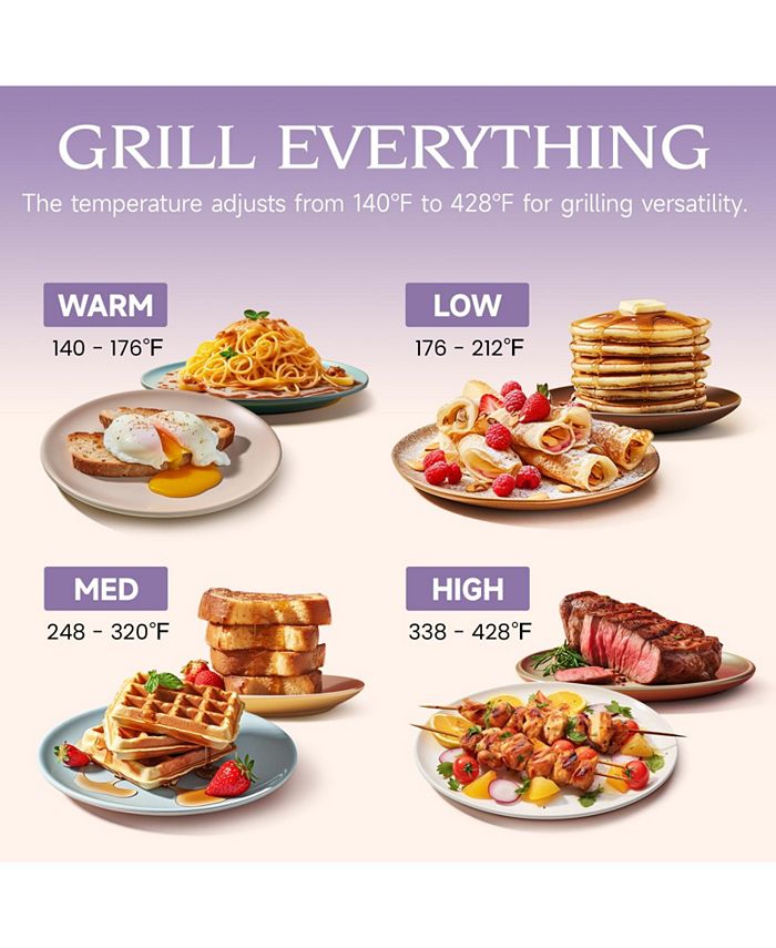 Ventray Essential Every Grill 12-In-1 Electric Indoor Grill - Macy's