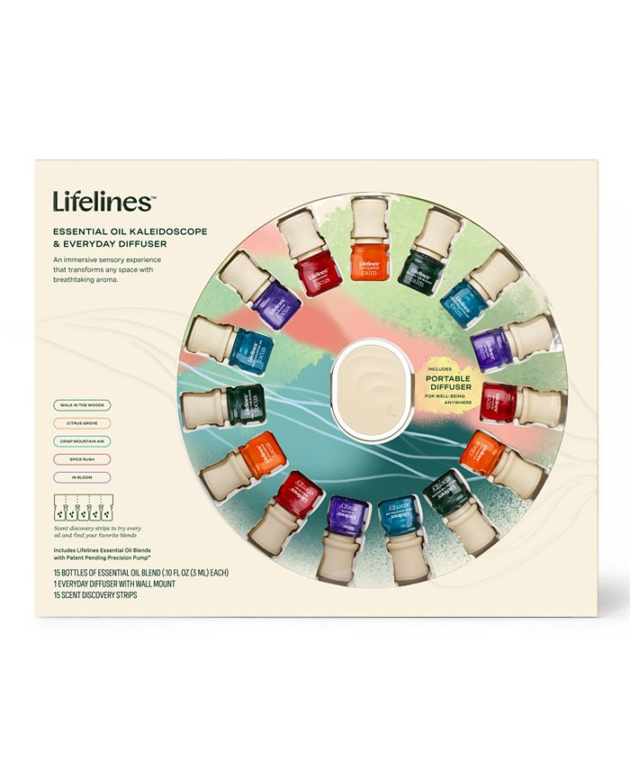 Lifelines Everyday Diffuser and Full Essential Oil Blends Collection ...