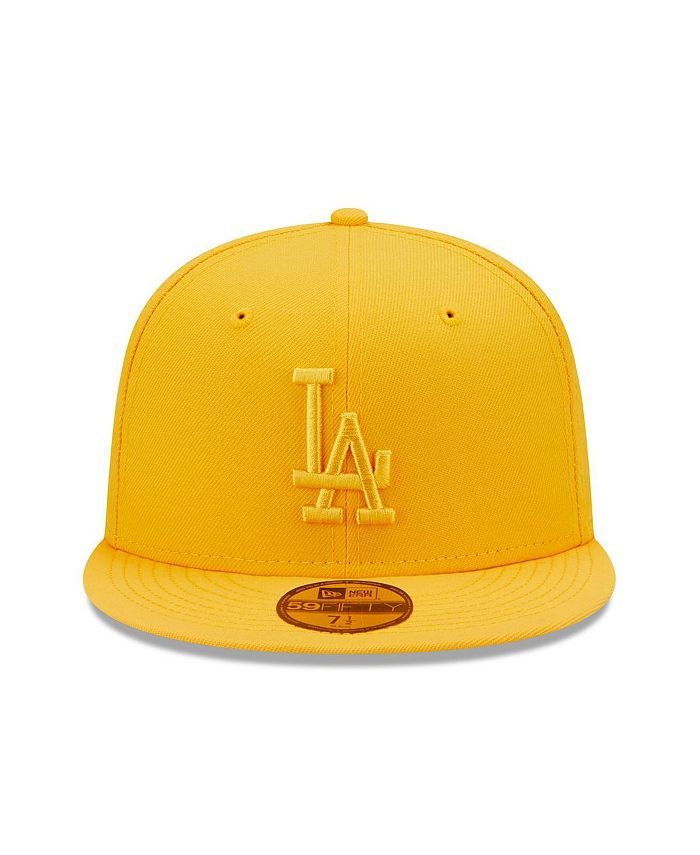 New Era Men's Gold Los Angeles Dodgers Tonal 59FIFTY Fitted Hat - Macy's