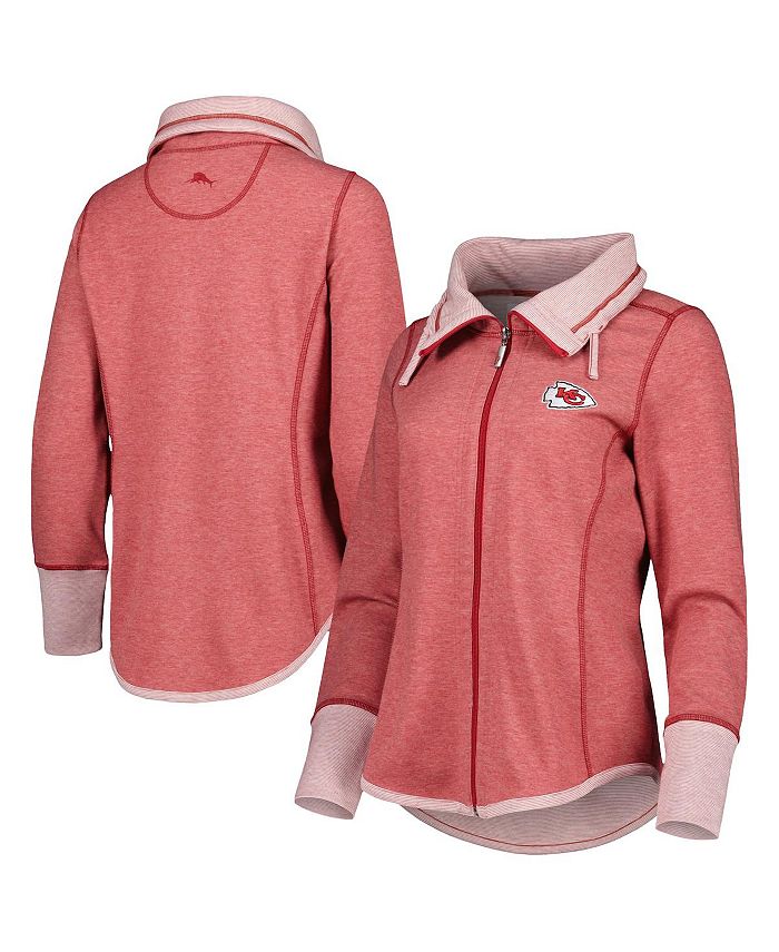 Tommy Bahama Women's Heathered Red Kansas City Chiefs Sport Sun Fade ...